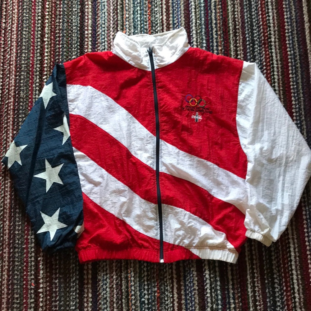Vintage Coca Cola 1996 Olympic Games Jacket - Gem